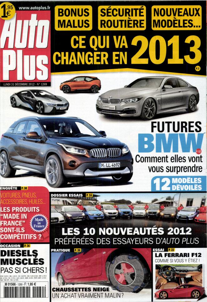 Auto Plus du 7 Janvier 2013 | toutabo