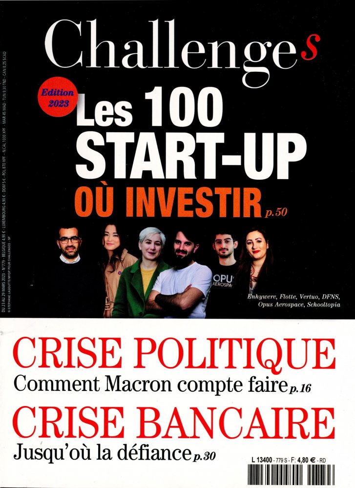 Challenges n° 778 – Abonnement Challenges | Abonnement magazine par ...