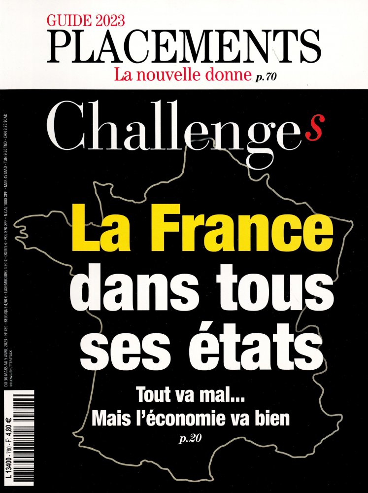 Challenges n° 779 – Abonnement Challenges | Abonnement magazine par ...
