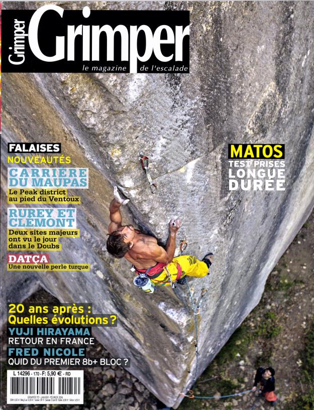 Grimper Magazine n° 170 – Abonnement Grimper Magazine | Abonnement ...