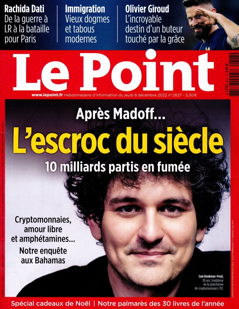 Le Point n° 2627 – Abonnement Le Point | Abonnement magazine par ...