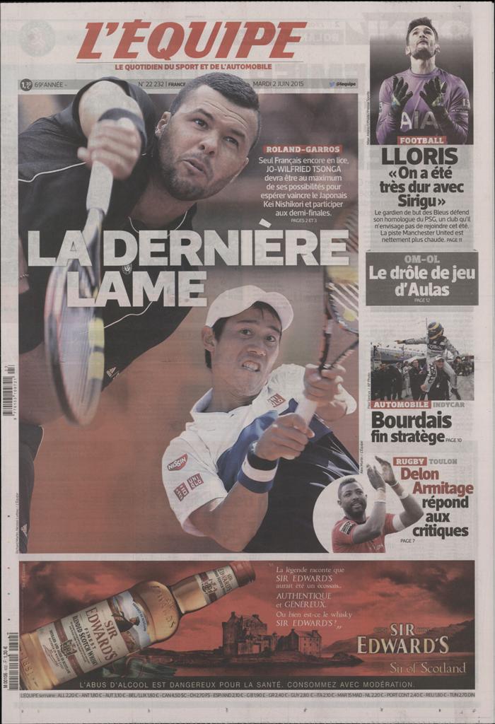 L'Equipe n° 602 – Abonnement L'Equipe | Abonnement magazine par Toutabo.com