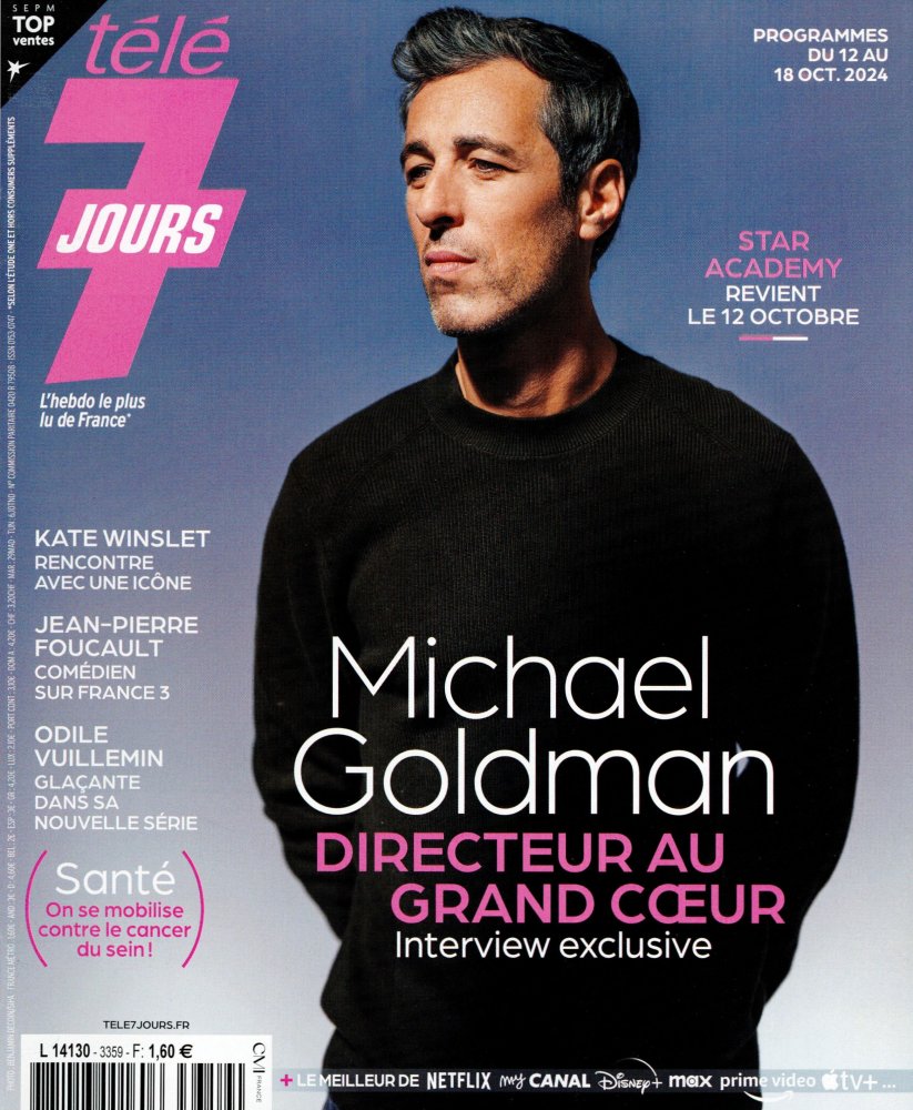 Télé 7 Jours n° 3359 – Abonnement Télé 7 Jours | Abonnement magazine ...