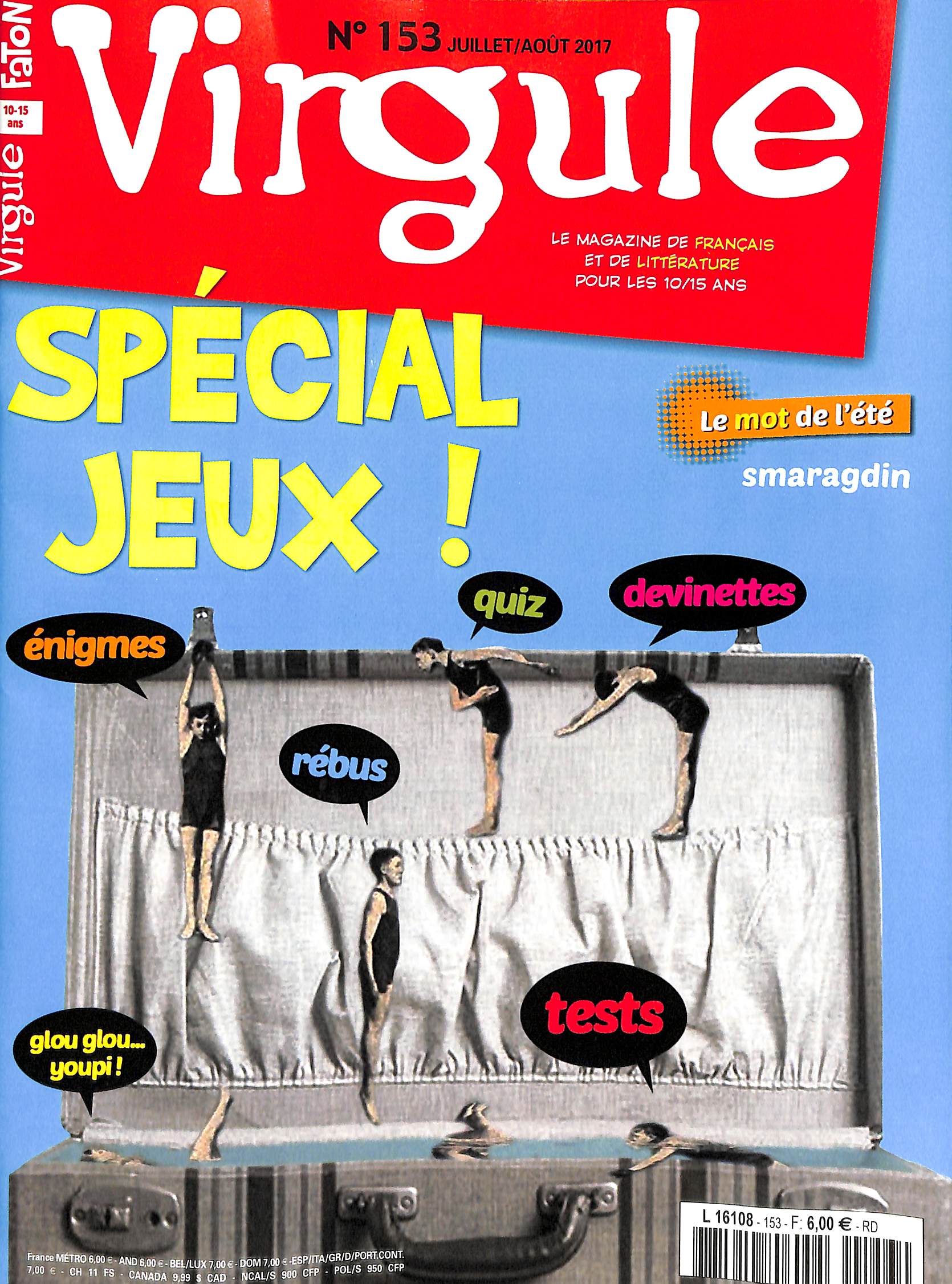 Virgule n° 153 – Abonnement Virgule | Abonnement magazine par Toutabo.com