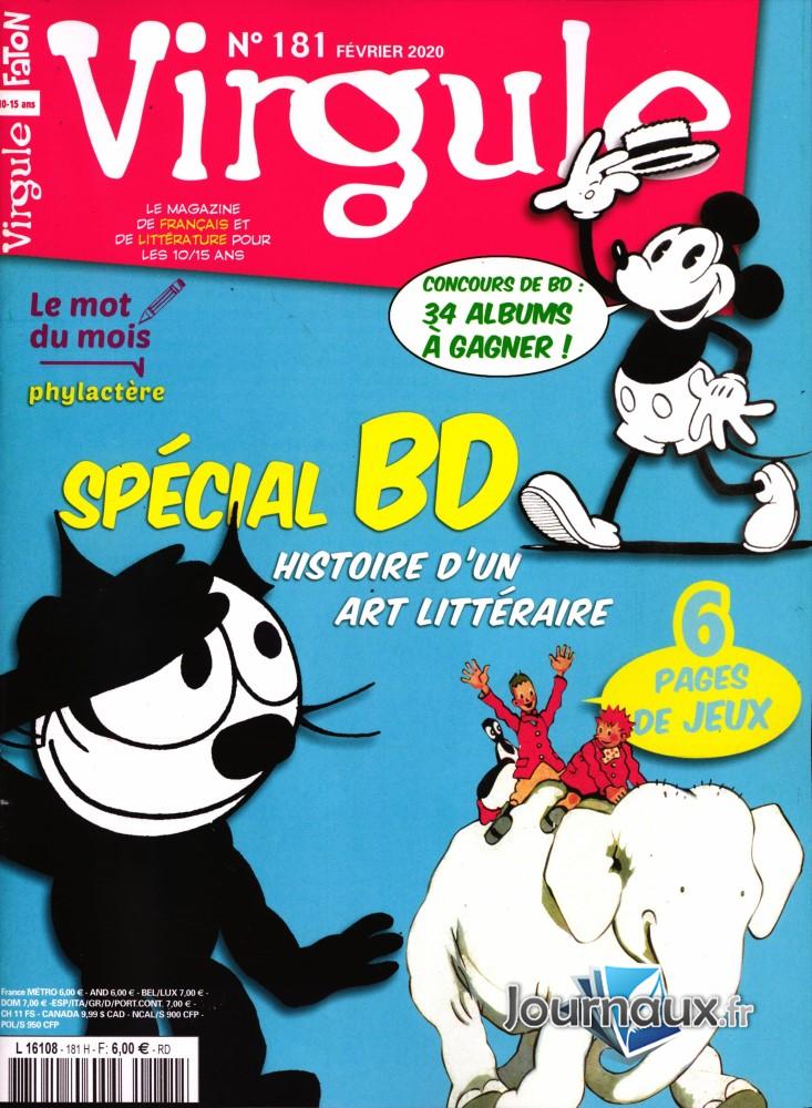 Virgule n° 181 – Abonnement Virgule | Abonnement magazine par Toutabo.com